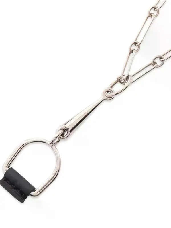 Hermès Pm Heritage Equestre Necklace