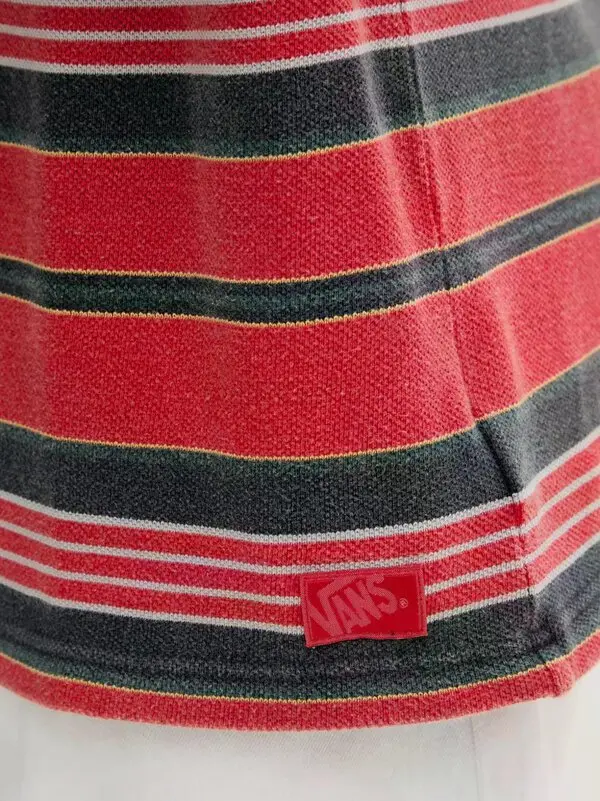 VANS Pique Stripe Knit T-shirt