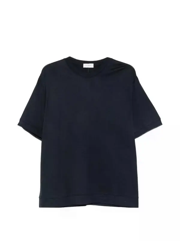 PAOLO PECORA Ribbed-trim Short-sleeve T-shirt