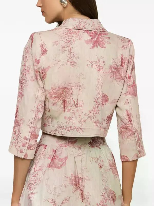 L'Agence Eda Cropped Jacket