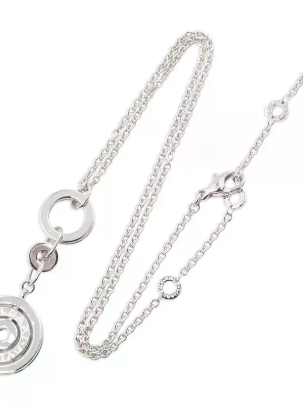 BVLGARI 18kt White Gold Astrale Necklace - Silver