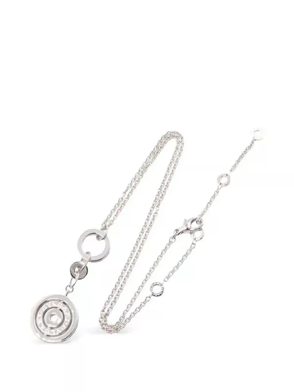 BVLGARI 18kt White Gold Astrale Necklace - Silver