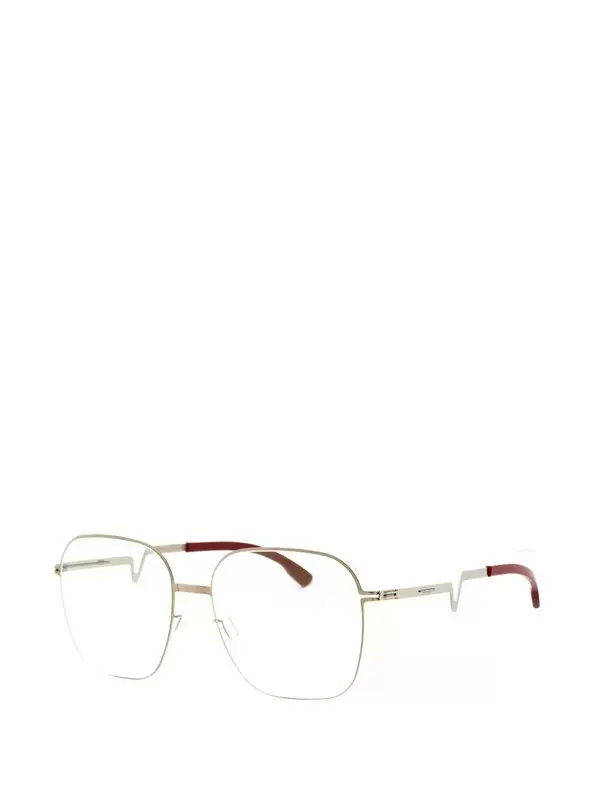 IC! BERLIN Square-frame Geometric-arm Glasses