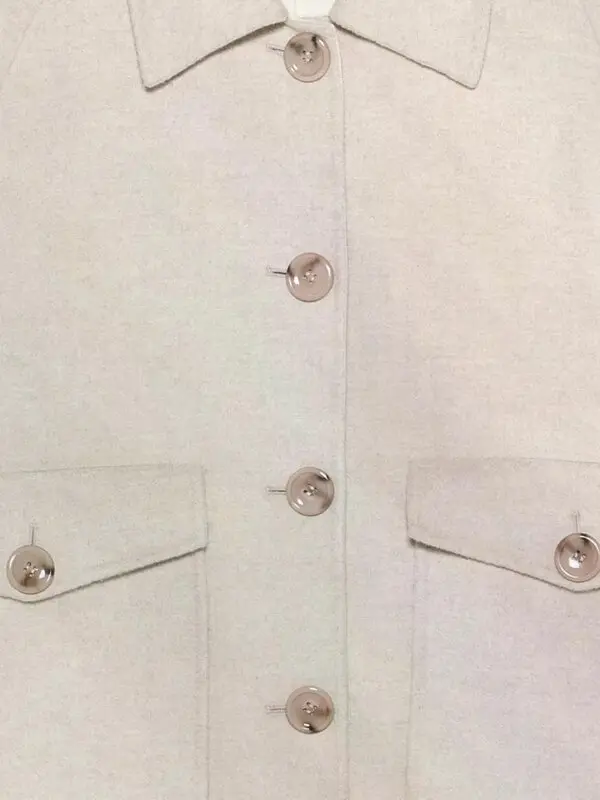 MANZONI 24 Button-up Patch-pocket Jacket