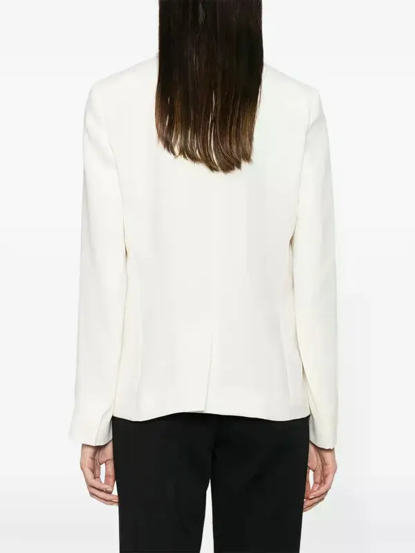 TWINSET Crêpe Blazer With Heart-shaped Button