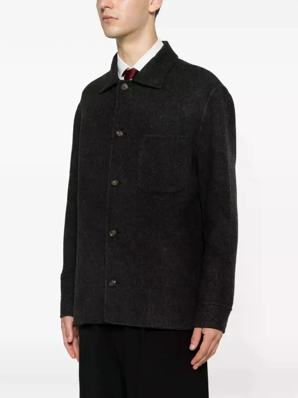 Eleventy Chest-pocket Overshirt