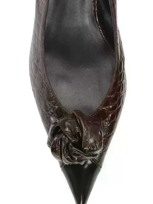 ROTATE BY BIRGER CHRISTENSEN Mid-heel Leather Pumps