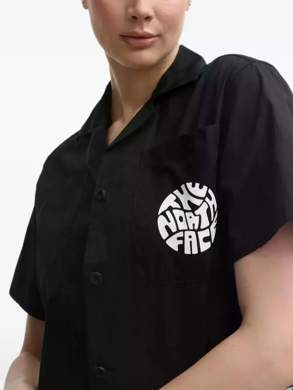 The North Face Short Sleeve Shirt With Pocket Logo