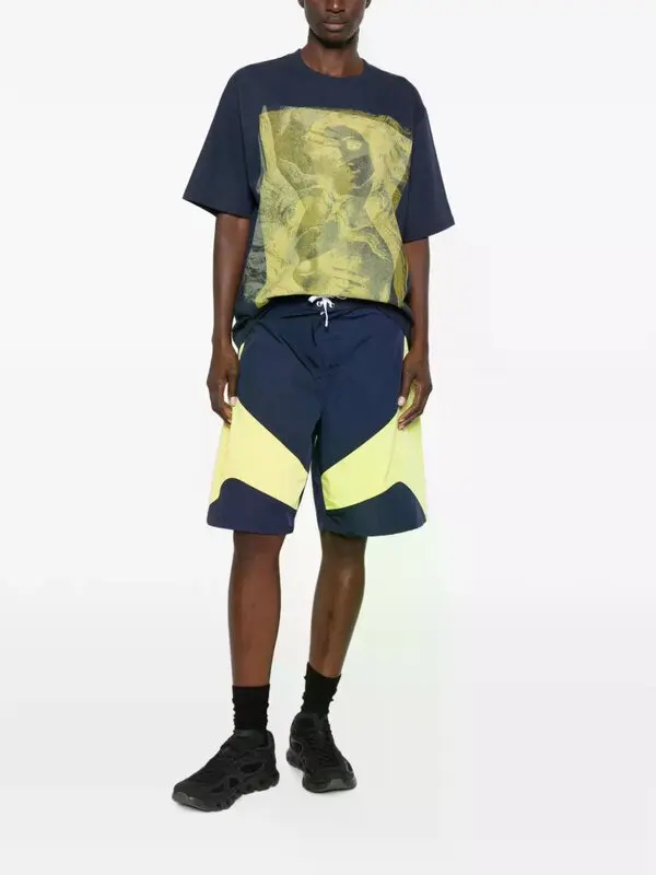 StÜssy Octane Board Panelled Drawstring Shorts