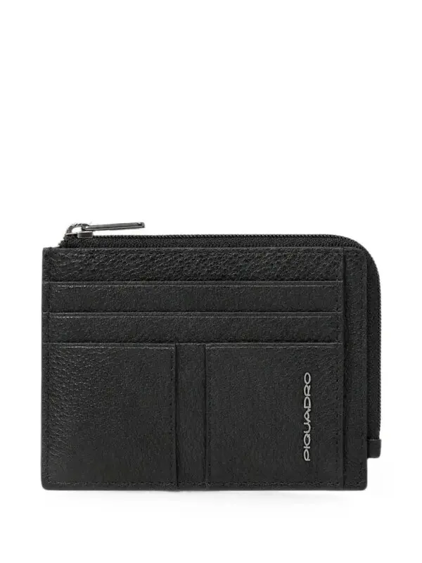 PIQUADRO Zipped Cardholder