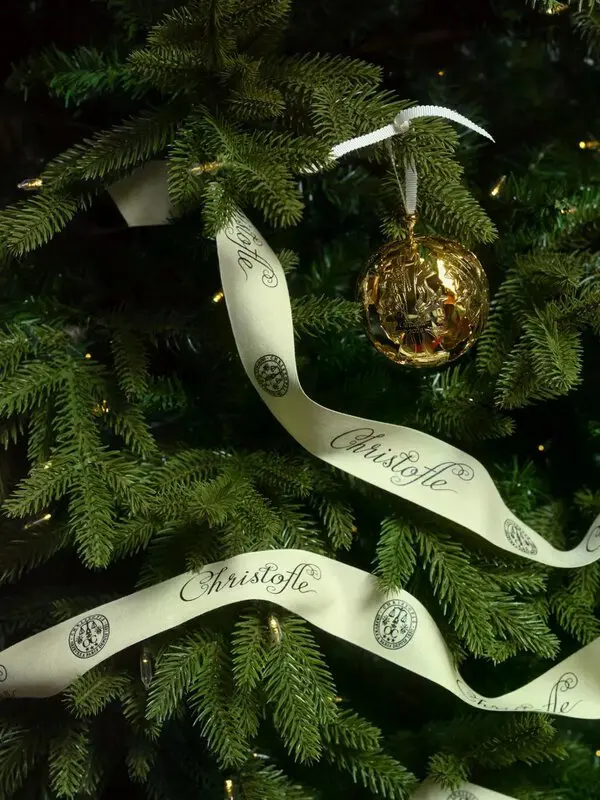 Christofle Christmas Ornament 2026 Sous Le Sapin Gilded Metal