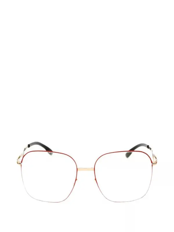 IC! BERLIN Square-frame Glasses - Red