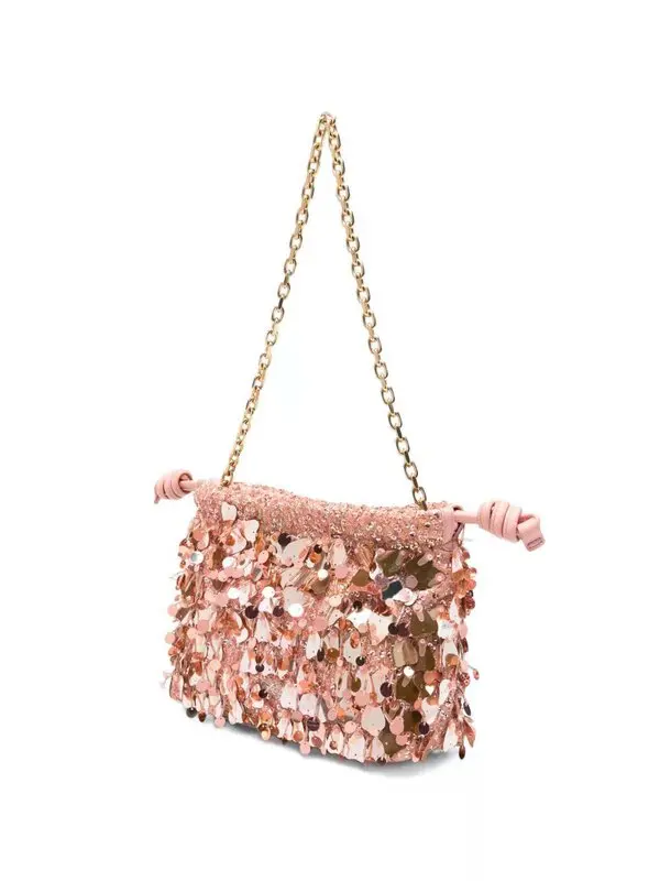 ANYA HINDMARCH Sequin Embellished Eyes Shoulder Bag