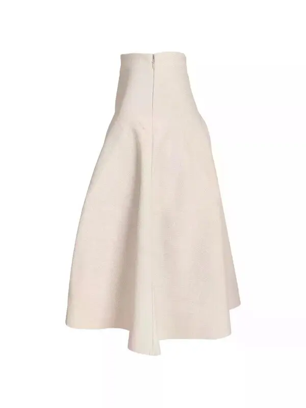 CFCL Milan-rib Flared Midi Skirt