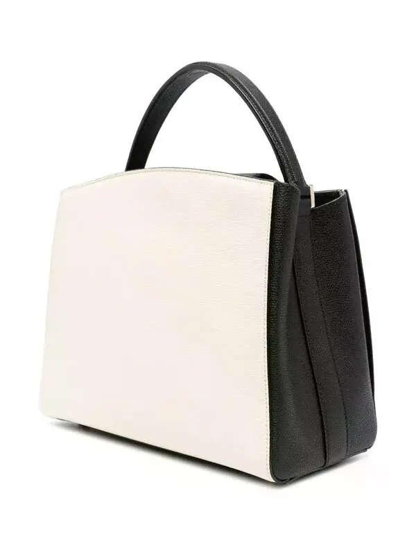 VALEXTRA Medium Brera Leather Tote Bag