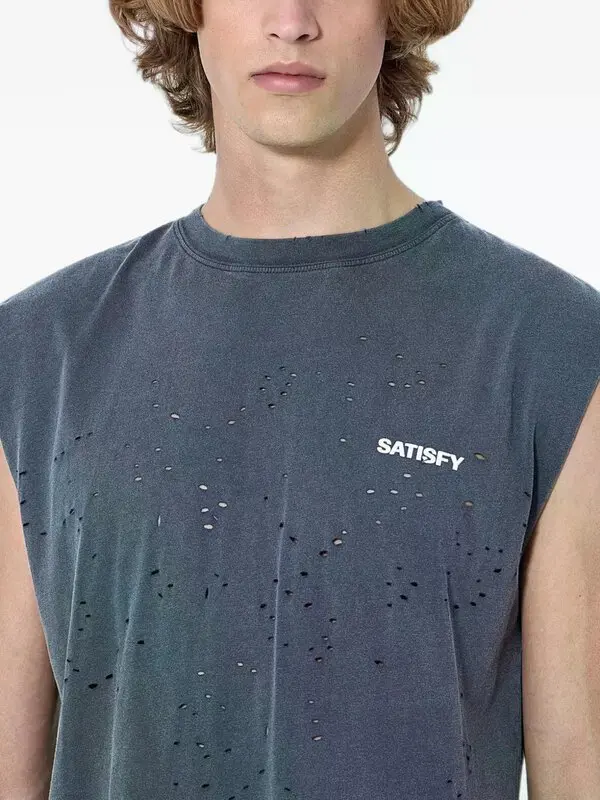 Satisfy Mothtech Distressed T-shirt