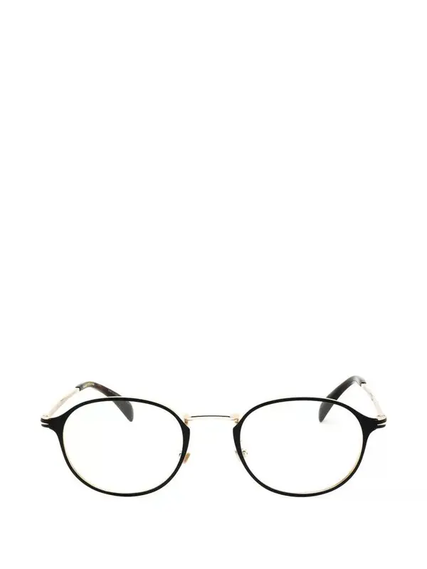 DB EYEWEAR BY DAVID BECKHAM Round-frame Glasses - Black