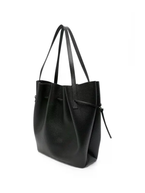 Yuzefi Scallop Leather Tote Bag