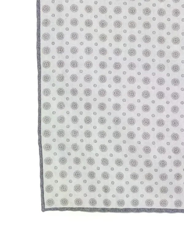 Eleventy Geometric-pattern Pocket Square