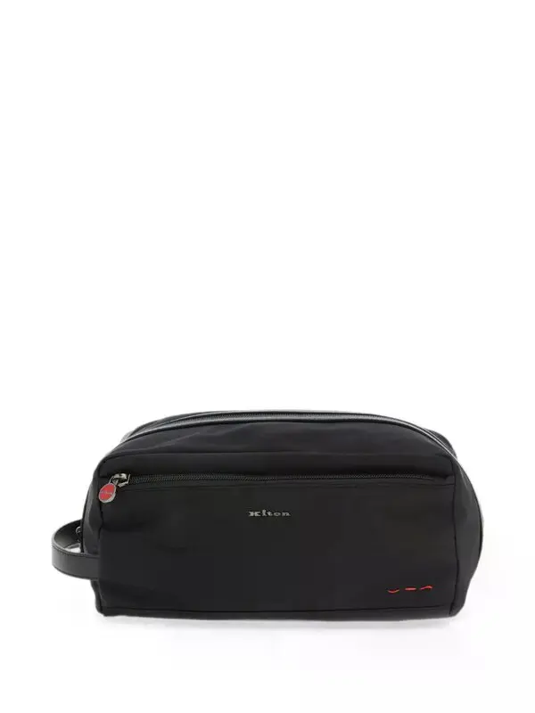 Kiton Logo-plaque Wash Bag