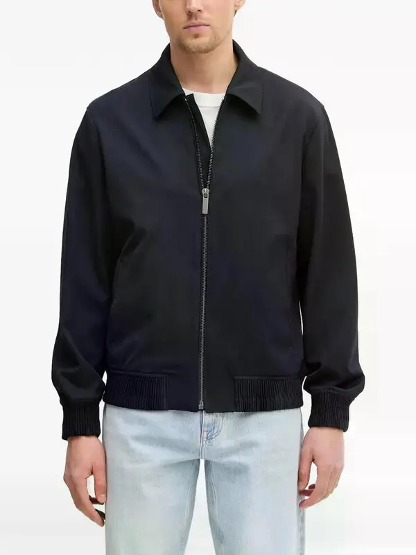 Guess Zip-up Tailored Jacket