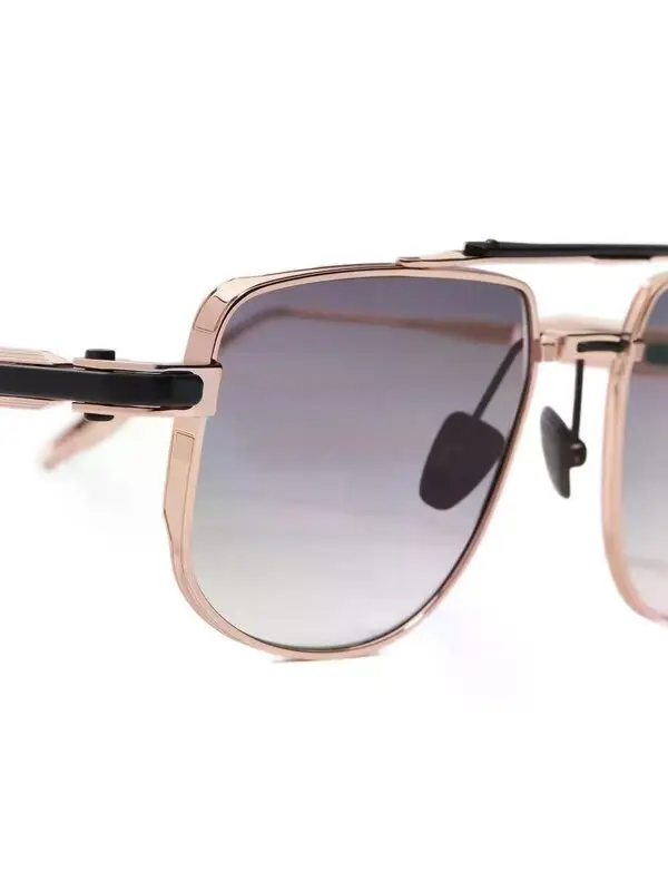 JOHN DALIA Kai Geometric Frame Sunglasses