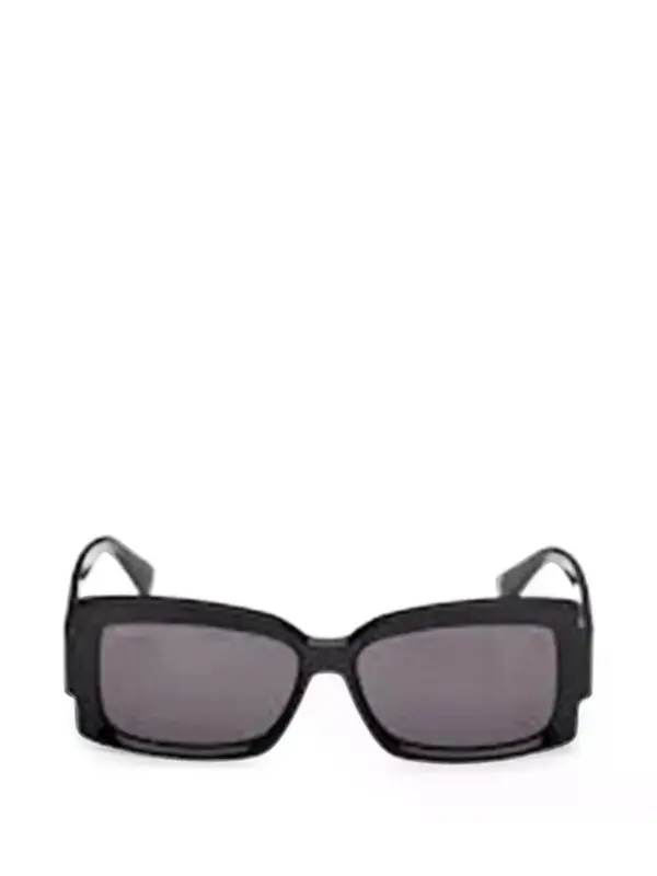 Max Mara Rectangle-frame Sunglasses - Black
