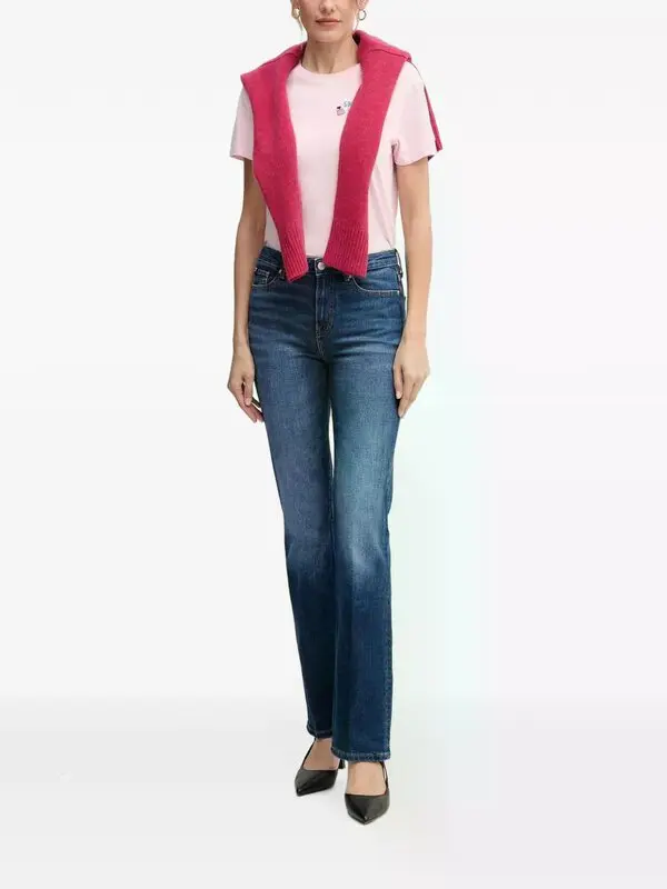 MC2 SAINT BARTH Embroidered Detail T-shirt