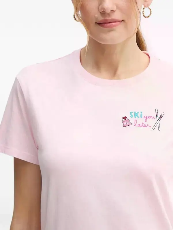 MC2 SAINT BARTH Embroidered Detail T-shirt