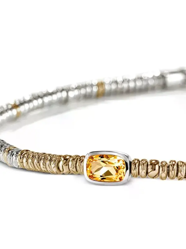 John Hardy Heishi Citrine Bracelet
