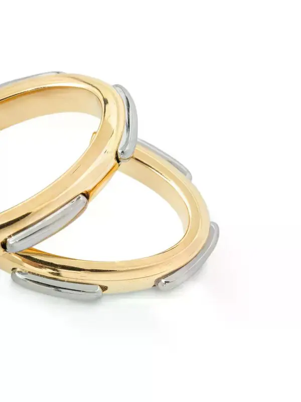 TRUSSARDI Two-tone Hoop Earrings