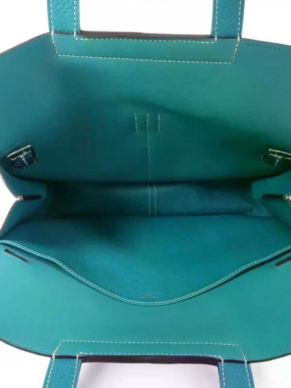 Hermès 2017 31 Halzan Leather Tote Bag