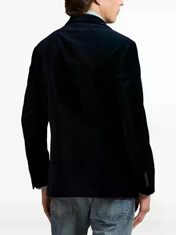 Polo Ralph Lauren Velvet Double-breasted Blazer