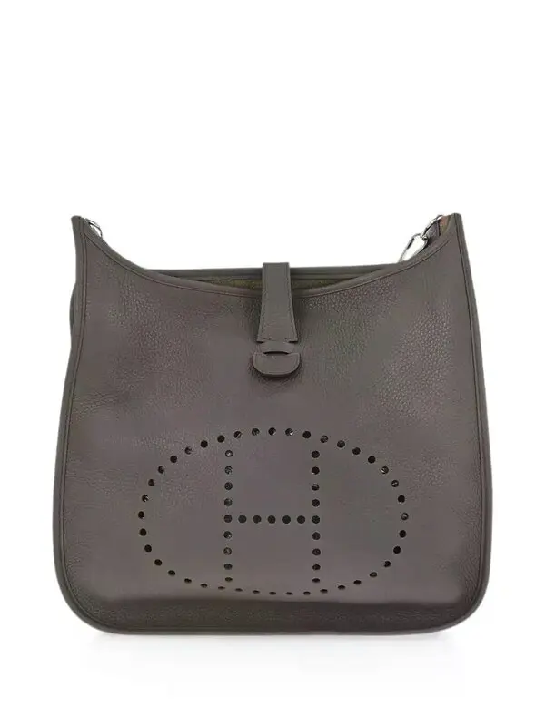 Hermès 2016 Taurillon Clemence Evelyne 3 Shoulder Bag - Grey