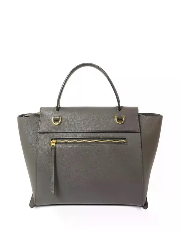 Celine Micro Belt Tote Bag - Grey