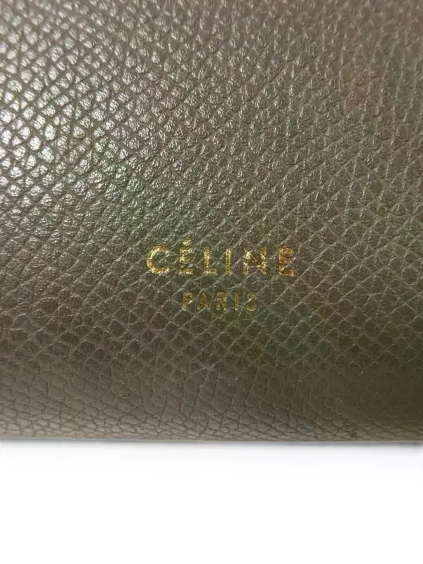 Celine Micro Belt Tote Bag - Grey