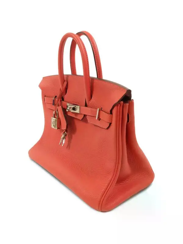 Hermès Togo Leather Handbag - Orange
