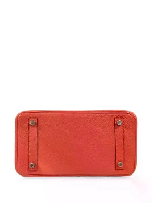 Hermès Togo Leather Handbag - Orange