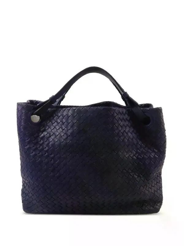 Bottega Veneta Intrecciato Tote Bag - Blue