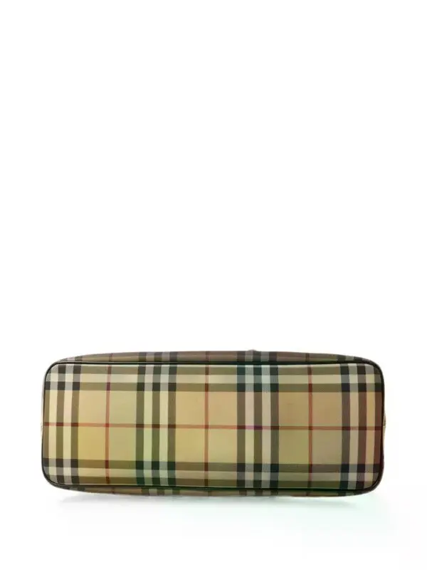Burberry Haymarket Check Tote Bag