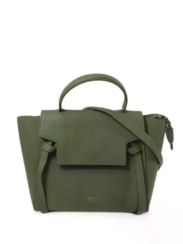 Celine Micro Belt Handbag - Green