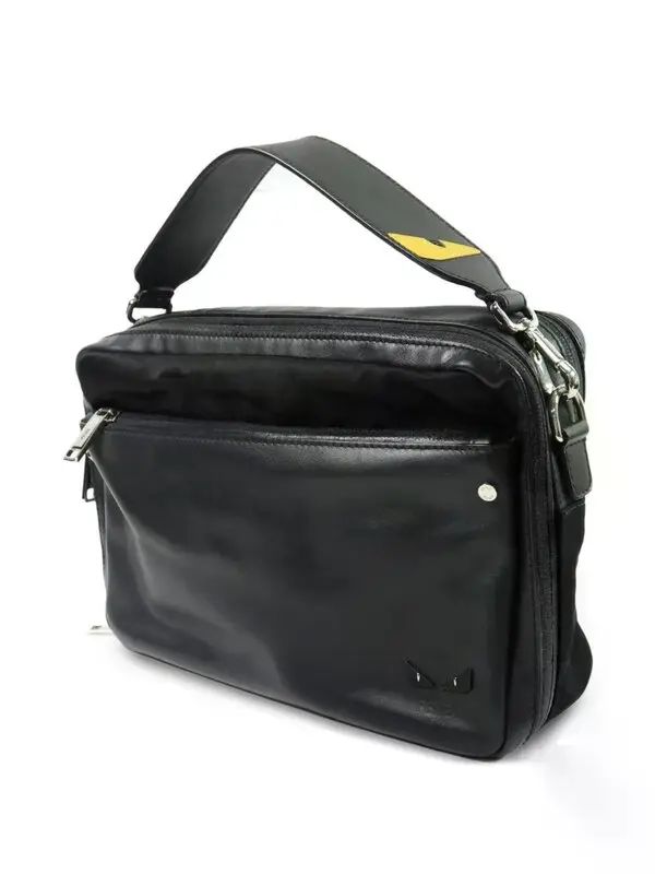 Fendi Two-way Handbag With Bugs Eyes Motif