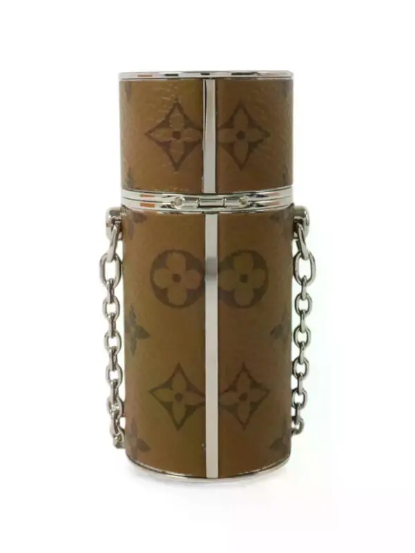 LOUIS VUITTON Monogram Reverse Lipstick Case Charm