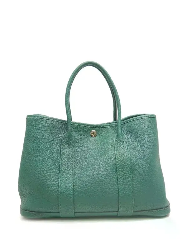 Hermès Negonda Garden Party 30 Tote Bag - Green
