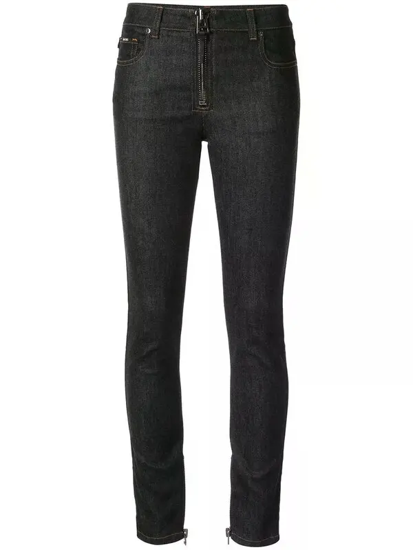 TOM FORD Zip-up Skinny Jeans - Blue