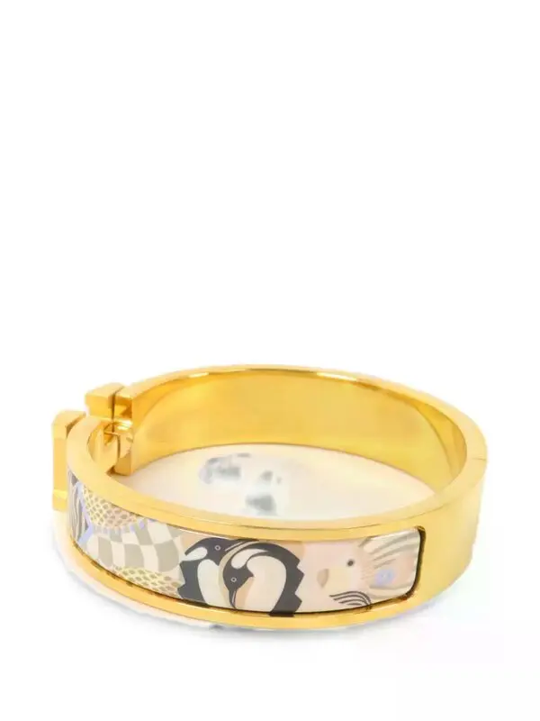 Hermès Clic H Enamel Bangle