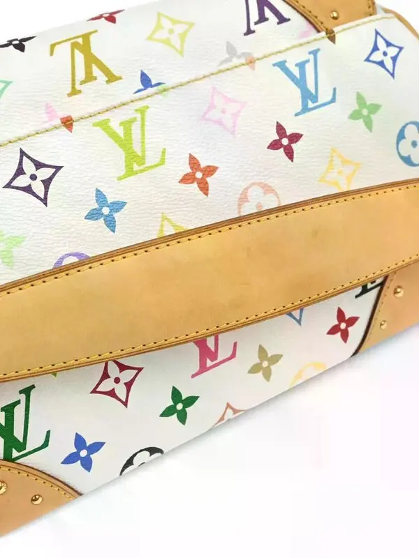 LOUIS VUITTON Monogram Multicolore Beverly Shoulder Bag - White