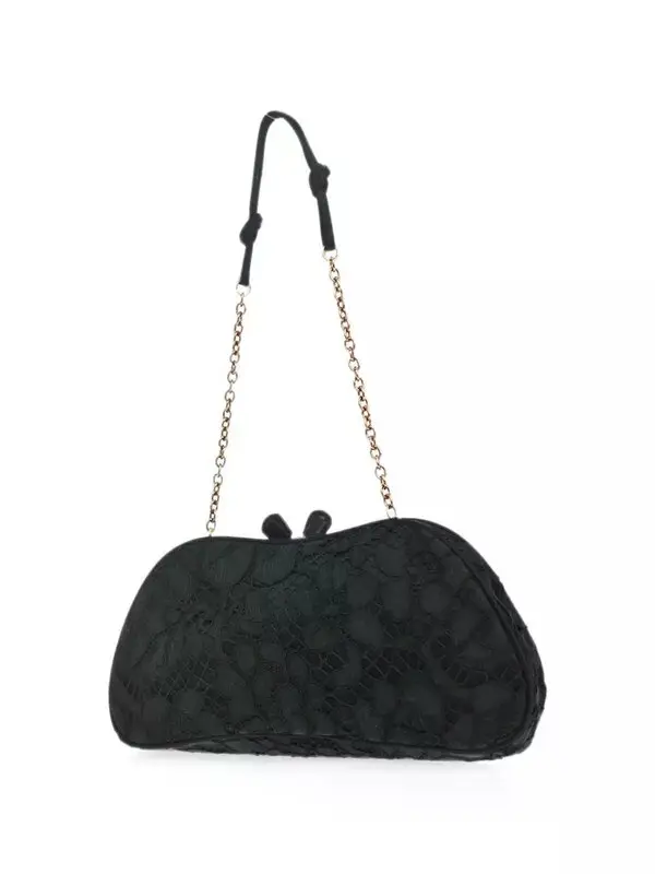 Prada 1990-2000s Lace Chain Shoulder Bag