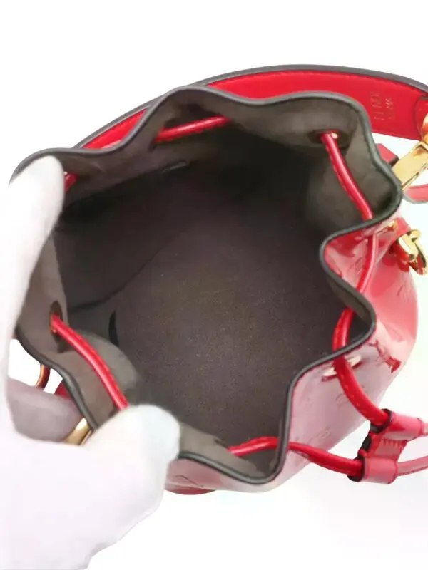 Fendi Mini Patent Mon Tresor Bucket Bag