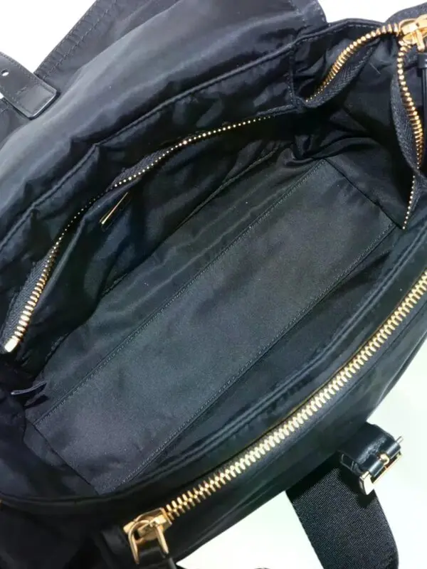 Prada Tessuto Buckle Messenger Bag
